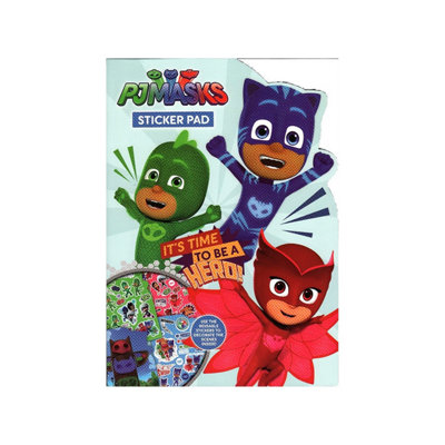 PJ Masks Characters Sticker Book Multicoloured (One Size)