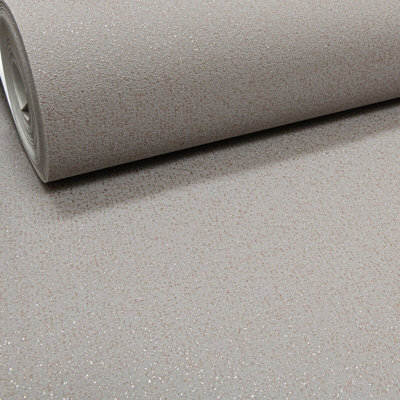 Plain Brown Gold Shimmer Glitter Wallpaper Textured Vinyl Paste the ...