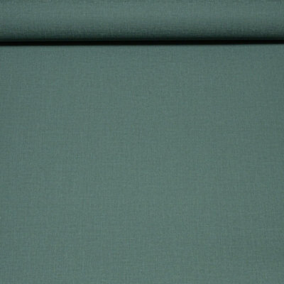 Plain Green Wallpaper Textured Linen Effect Paste The Wall Vinyl Lounge ...