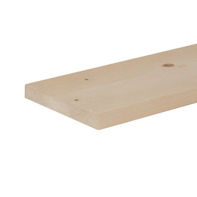 Planed Timber 6x1 Inch (finished size 144x21mm) 1.2m Pack of 2