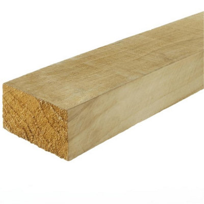 Planed Treated C24 Timber - 75mm (T) x 200mm (W) x 3600mm (L) - (Finish ...