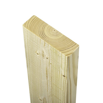 Planed Treated Timber C16 - (L) 1200mm (W) 150mm (H) 47mm - Pack of 2