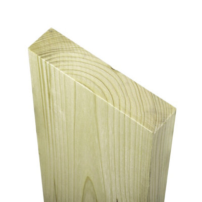 Planed Treated Timber C16 - (L) 1200mm (W) 200mm (H) 47mm - Pack of 2