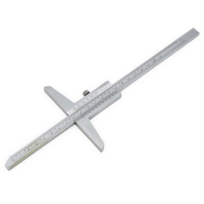 Planet Depth Gauge Vernier 8" 200mm in Blue Box | DIY at B&Q