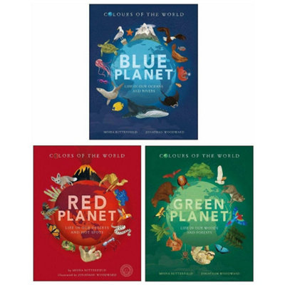 Planet Earth Series Collection 3 Books Box Set (Blue Planet, Green ...