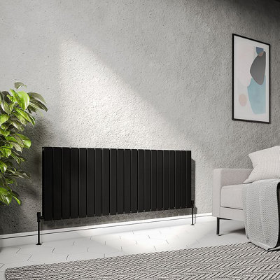 Planet Radiators Flat Panel Double 400 x 1520mm Cast Iron Style ...