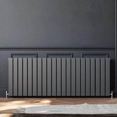 Planet Radiators Flat Panel Double 600 x 1748mm Cast Iron Style ...