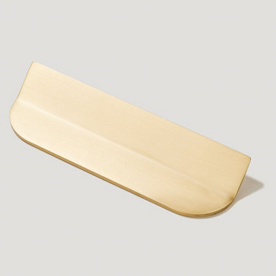 Plank Hardware FOLD Long D Shape Front Mounted 160mm Handle - Brass ...