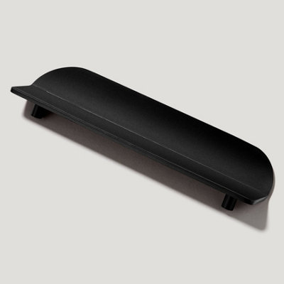 Plank Hardware FOLD Long D Shape Front Mounted Handle - 160mm - Black