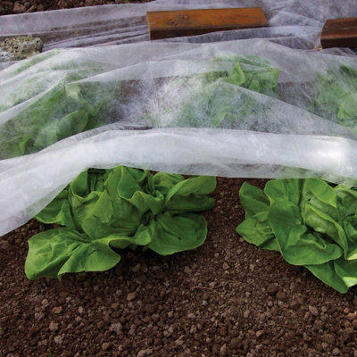 Plant Frost Protection Fleece Sheet Garden Cover Horticultural Crops 8M ...