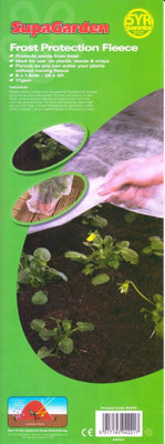 Plant Frost Protection Fleece Sheet Garden Cover Horticultural Crops 8M ...