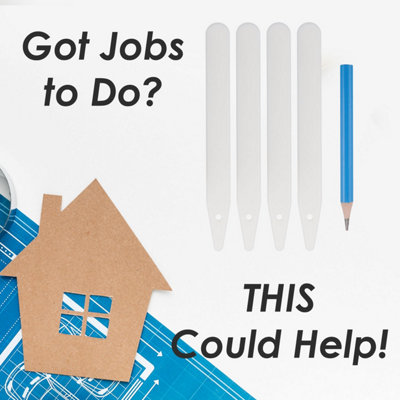 Plant Labels Writable Plastic Garden Tools Accessories Pack of 50 13cm ...