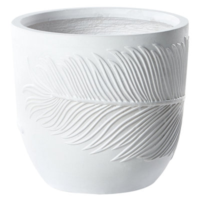 Plant Pot FTERO 28 cm Off-White