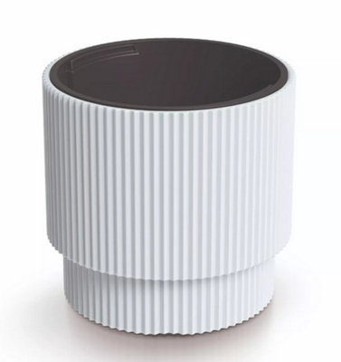 Plant Pots Flower Planter 7 Colours 2 sizes Tall Wavy Plastic Pot Boho ...