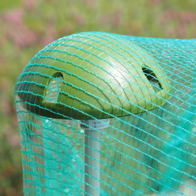 Plant Stake Dome Connector Pk 4 - For Strawberry Support Tomato Cage ...