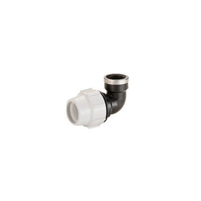 Plasson Elbow 25mm x 1/2" BSP Female 7150 (PL071500025005) | DIY at B&Q