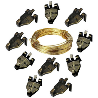 Plaster board Picture Hook drywall hanger Claw photo frames artworks ...