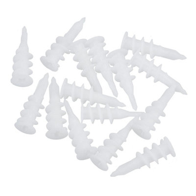 Plasterboard Nylon Fixings Cavity Wall Speed Anchor Plugs and Screws ...