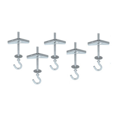 Plasterboard Spring Toggle Fixings With Screws Hollow Cavity Anchors ...