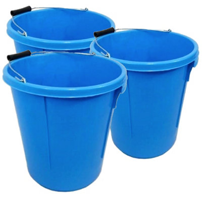 Plasterers Bucket Blue for Mixing Building Plaster and Holding Water ...
