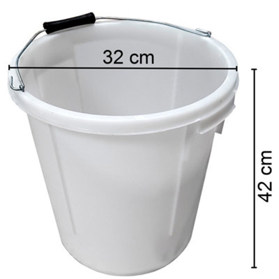 Plasterers Bucket for Mixing Building Plaster and Holding Water - 25 ...