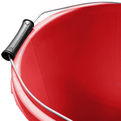 Plasterers Bucket Red for Mixing Building Plaster and Holding Water ...