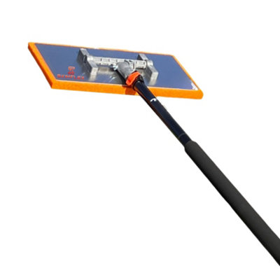 Plastering sponge float on swivel base & Ext Pole