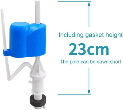 Plastic 1 2 inch Side Entry Toilet Flush Valve Inlet Fill Valve Toilet ...