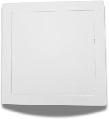 Plastic Access Panel 150mm x 150mm (6" x 6") White ABS Inspection Hatch
