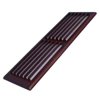 Plastic Air Vent Louvre Grille with Flyscreen Cover for Walls and ...