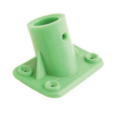Plastic Broom Handle Bracket For 23 24mm Diameter Handle Brush | DIY at B&Q