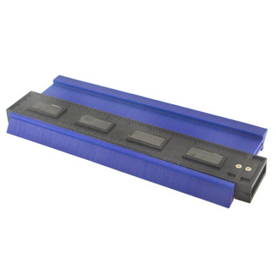 Plastic Contour Profile Gauge 250mm 10 Tiling Laminate Tiles Edge Shaping