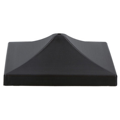 Plastic Fence Post Cap for Fence Posts 75mm x 75mm Protector Cover 50pc