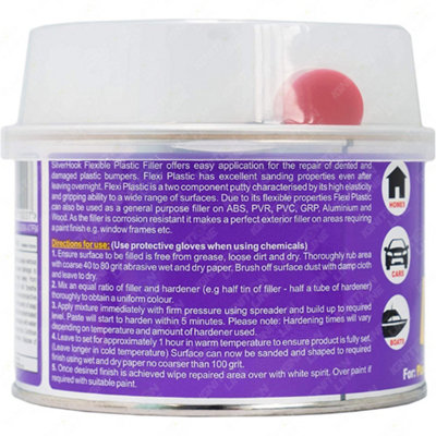 Plastic Flexible Bumper Repair Flexi Car Body Filler Hardener ...