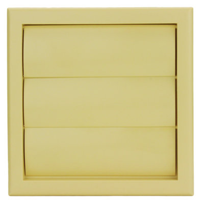 Plastic Gravity Shutter - 150mm - Cotswold Stone