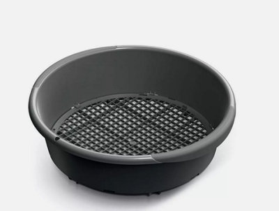 Plastic Large Round Garden Sieve Riddle Riddler Soil Sifter Mesh ...