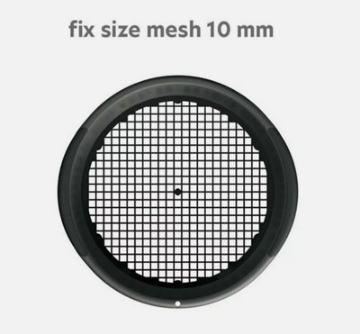 Plastic Large Round Garden Sieve Riddle Riddler Soil Sifter Mesh ...