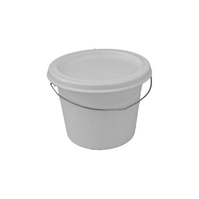 Plastic Paint Kettle Container with Metal Handle and Lid Empty Pots for ...