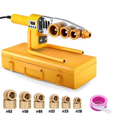 Plastic Pipe Welding and cutting Machine 800W 220V for PB PP PE PPR ...