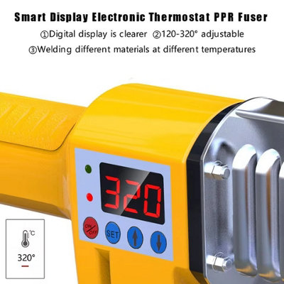 Plastic Pipe Welding and cutting Machine 800W 220V for PB PP PE PPR ...