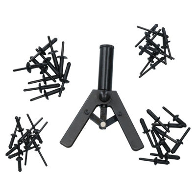 Plastic Pop Pot Riveter Rivet Fastener Gun For Car Trims Carpets Seats ...