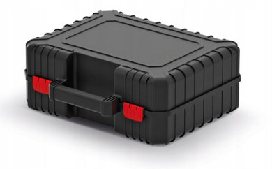 PLASTIC POWER TOOL STORAGE CASE EMPTY BOX ELECTRIC DRILL HOLDER FOAM ...
