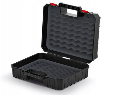 Plastic Power Tool Storage Case Empty Box Electric Drill Holder Foam ...