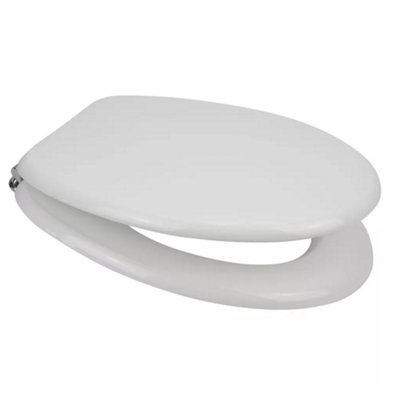 Plastic Slow Close Universal Toilet Seat Bathroom WC Easy Fit including ...