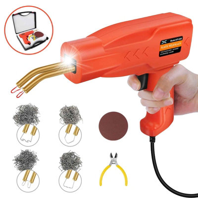 Plastic Welding Repair Kit 150W for Car Bumpers with 800 Hot Staples