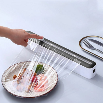 Large plastic wrap dispenser store