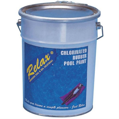 Plastica 1 x 5lt Light Blue Chlorine Rubber Paint