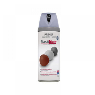 Plastikote Plasti-kote Premium Primer Grey 400ml | DIY at B&Q