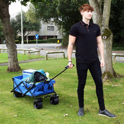 Platinum Folding Trolley Cart, For Festivals, Camping & Garden - 70kg ...