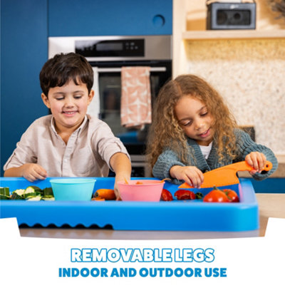 Play Tray Activity Table for Kids, Sensory Play Tray, Kids Messy Play Table